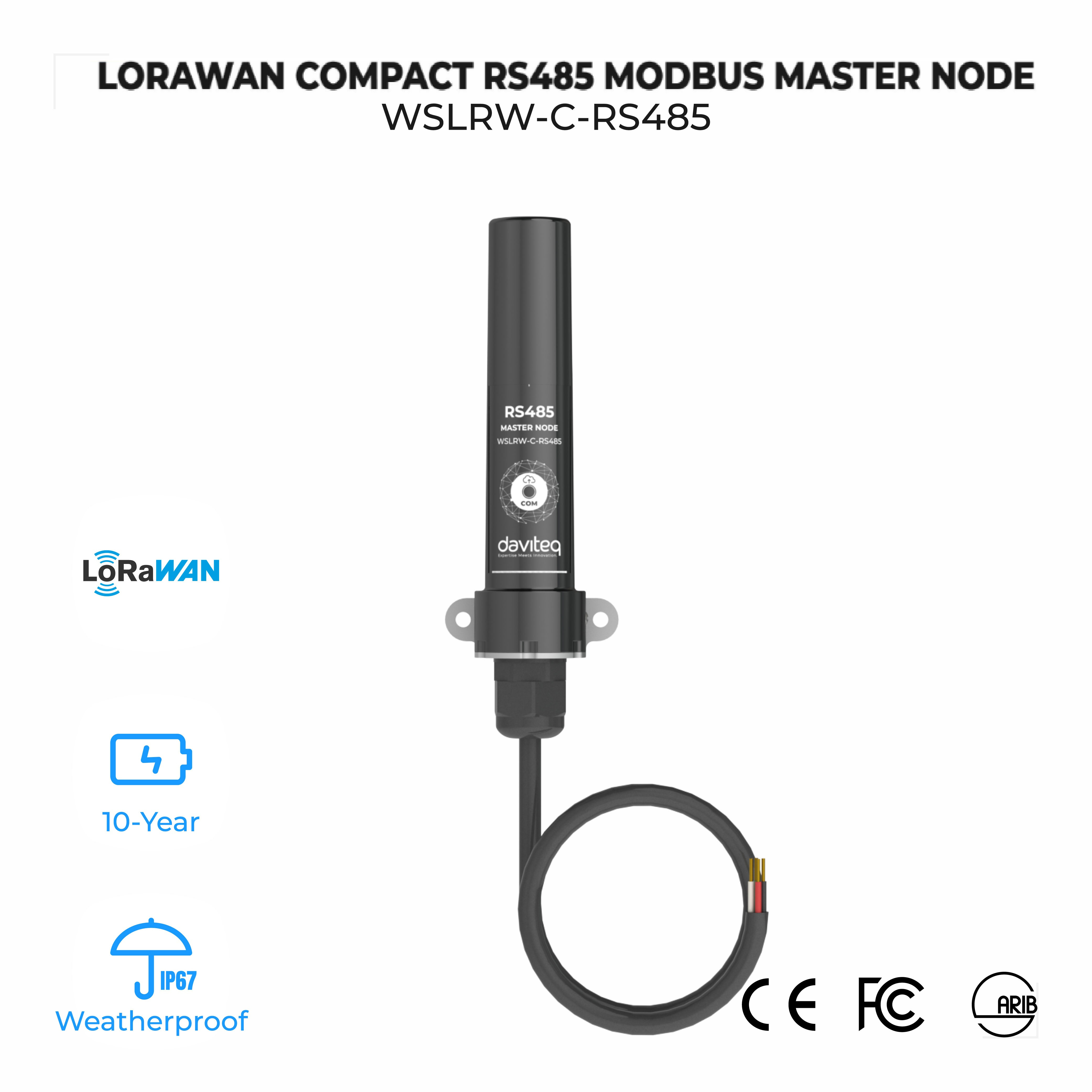 LoRaWAN RS485 Compact Node for Smart Industrial Connectivity